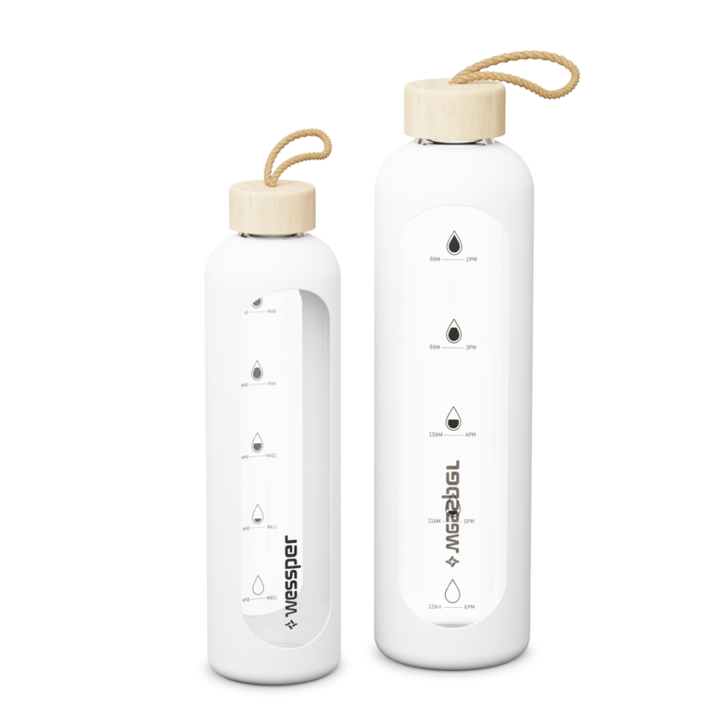 Butelki filtrujące – szklane, stalowe, tritanowe – Wessper