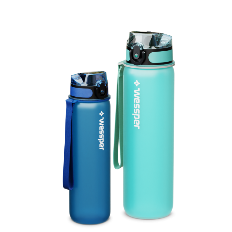 Butelki filtrujące – szklane, stalowe, tritanowe – Wessper